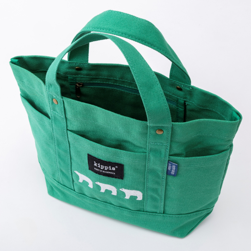 kippis 8ポケットバッグ しろくま グリーン│宝島社の通販 宝島チャンネル